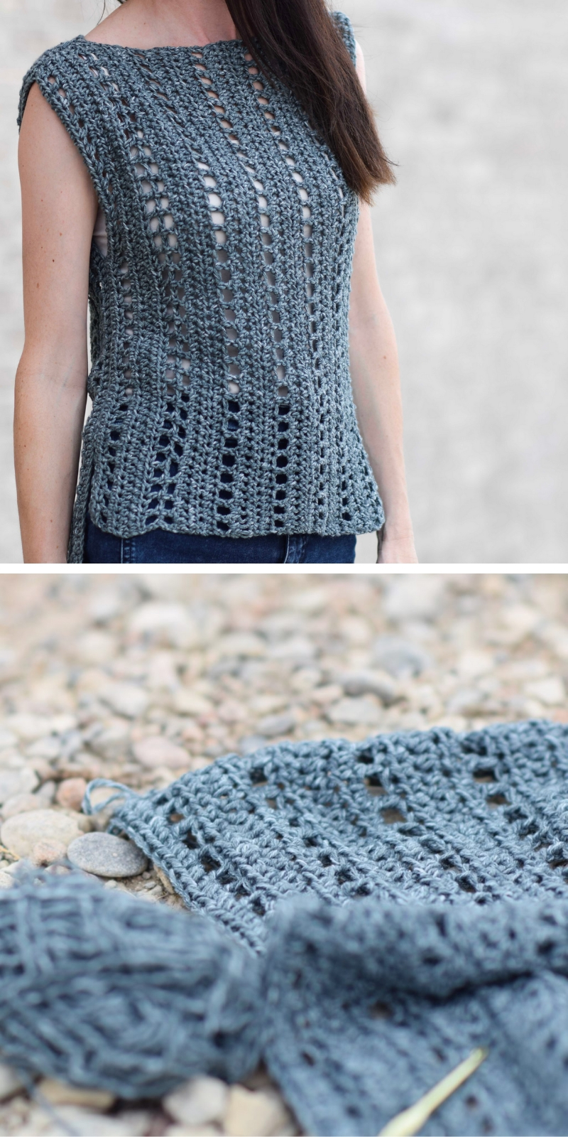 Crochet Sleeveless Tops Free Patterns
