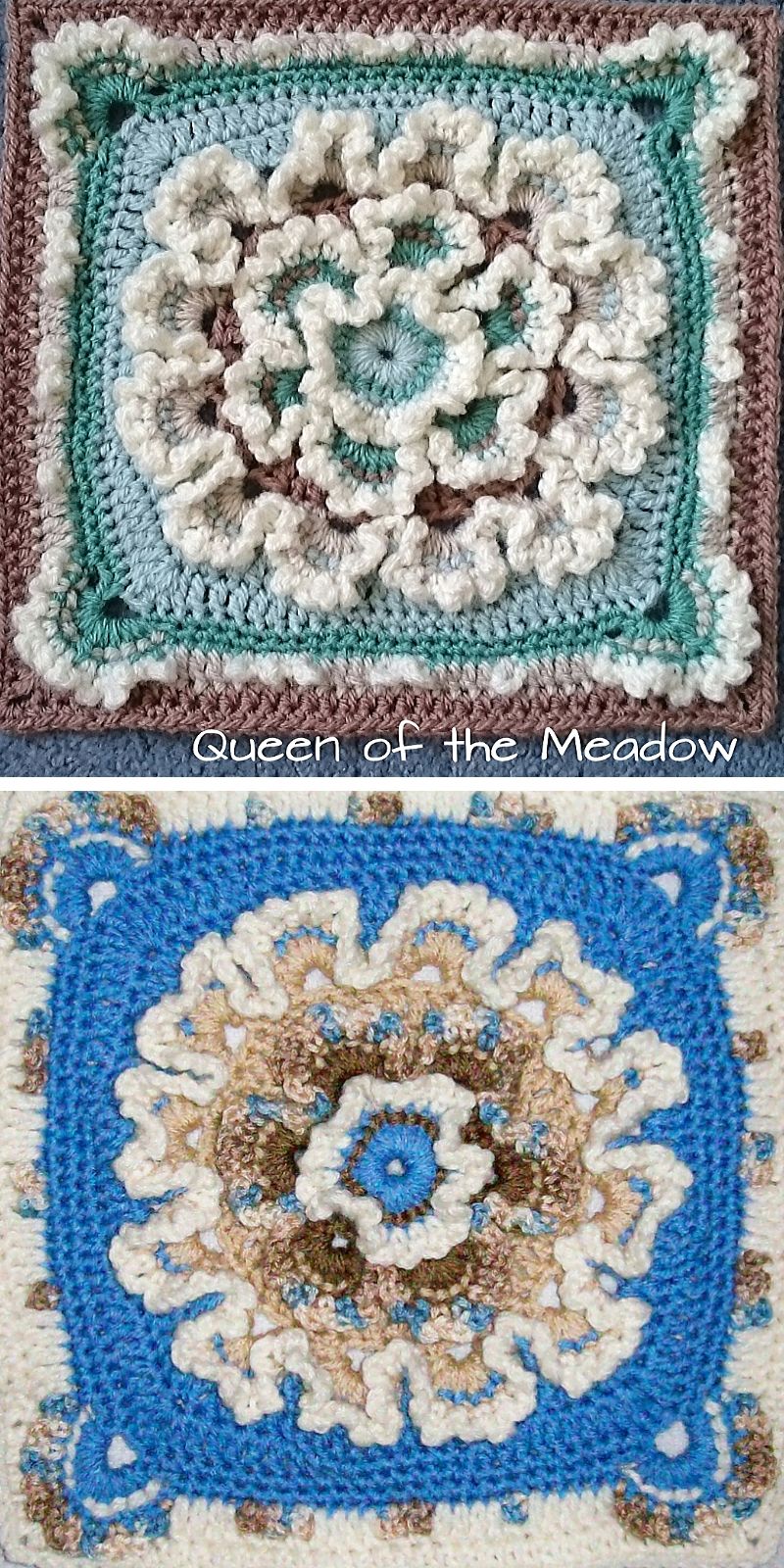 Meadow of Flowers Crochet Blankets – 1001 Patterns