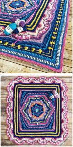 Cosmic CAL - Ideas and Free Crochet Pattern – 1001 Patterns