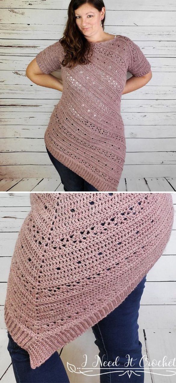 Trendy Crochet Tunics Free Patterns – 1001 Patterns