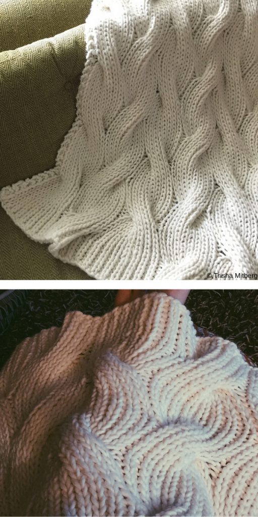 18 Bulky Knitted Throws for Spending Cozy Evenings at Home