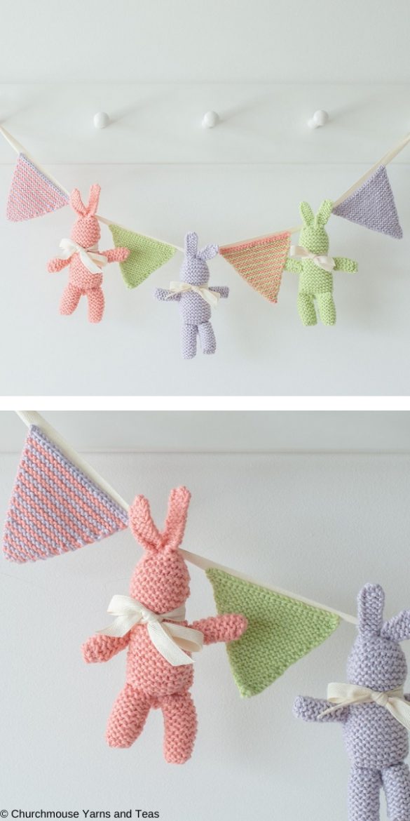 23 Cute Rabbits Free Knitting Patterns