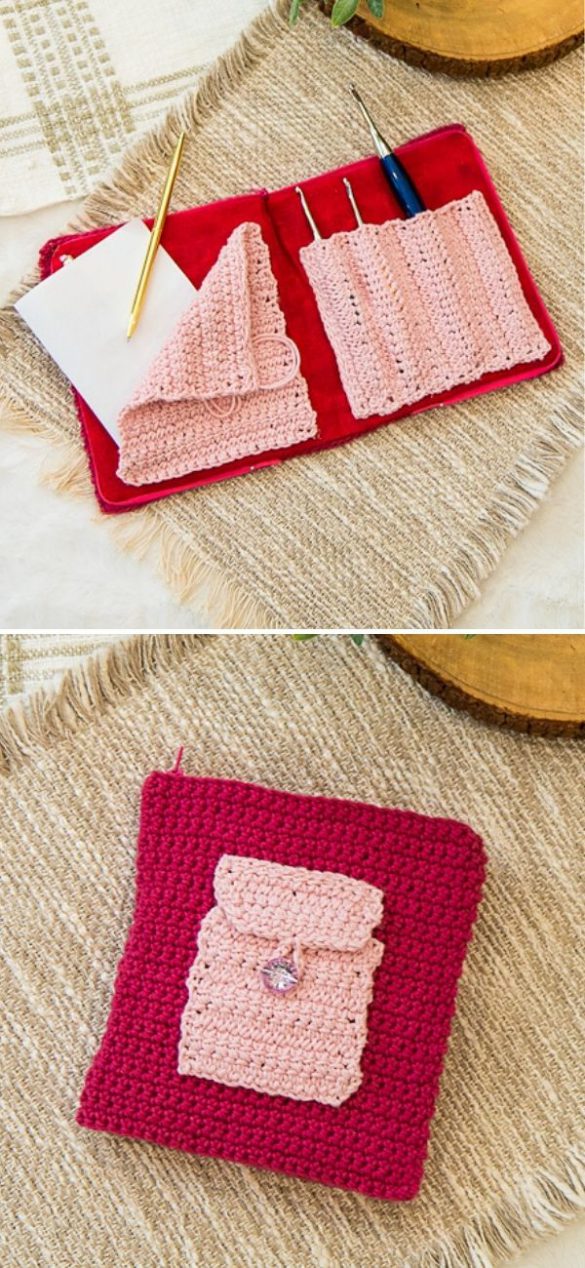 Crochet Organizer Ideas - Free Patterns