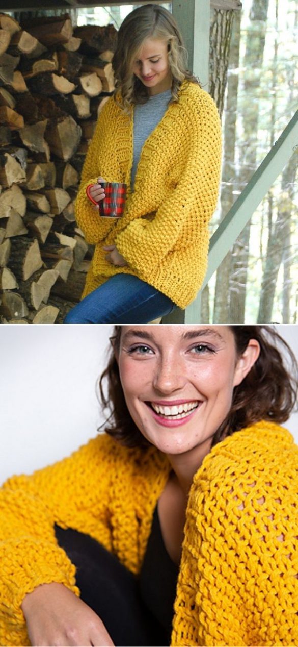 38 Easy Chunky Knit Cardigan Patterns for Cozy Winter Outfits