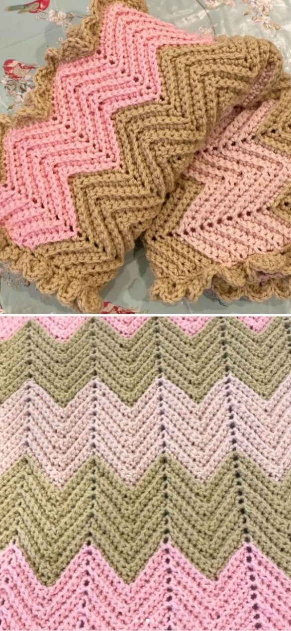 Great Ripple Crochet Blankets Free Patterns – 1001 Patterns