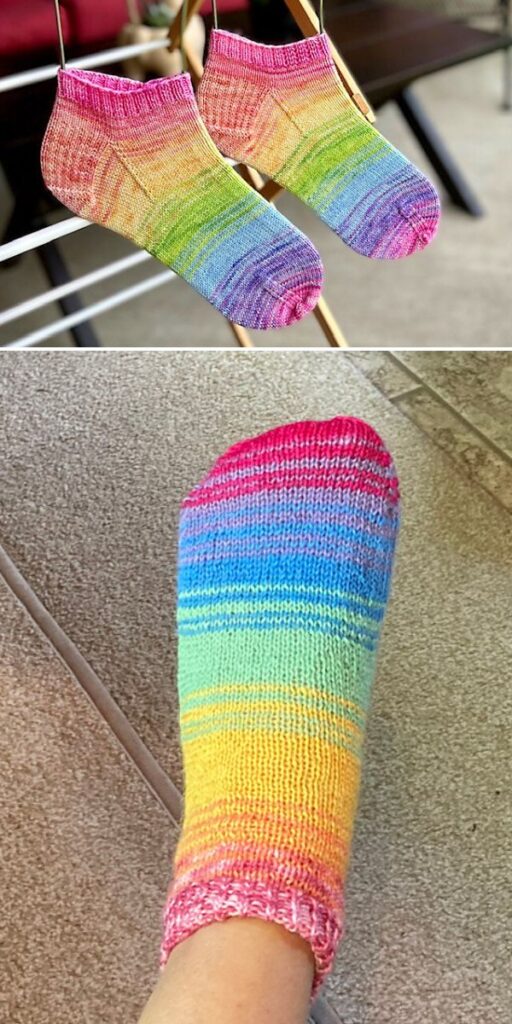 Fun Warm And Colorful Knitted Socks – 1001 Patterns