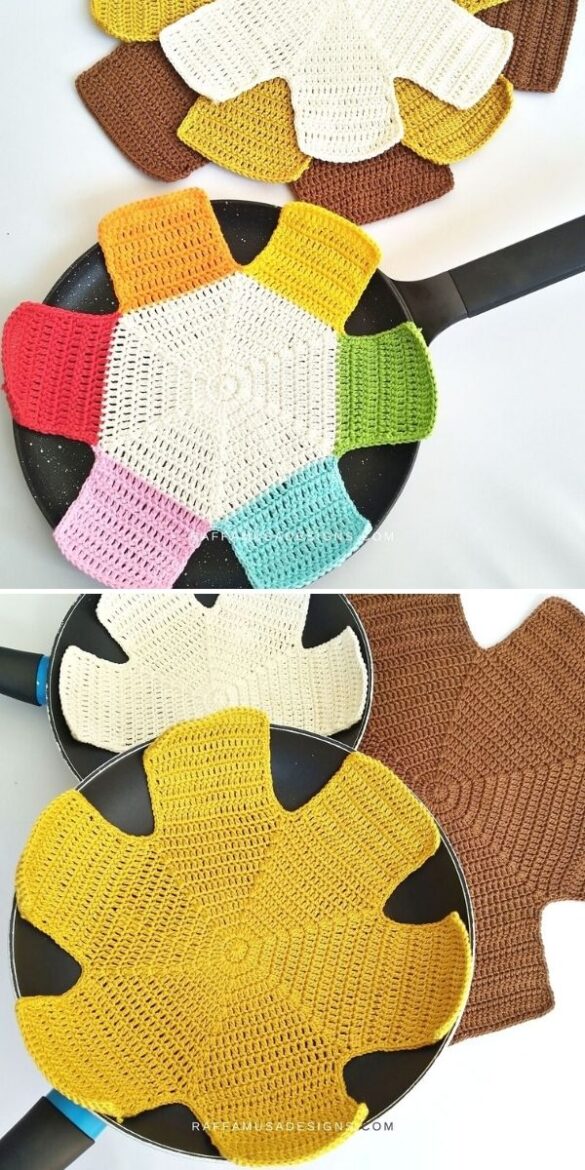 35 Free Kitchen Crochet Patterns for Creating Handy Accessories