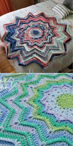Ripple Cozy Crochet Blankets – 1001 Patterns