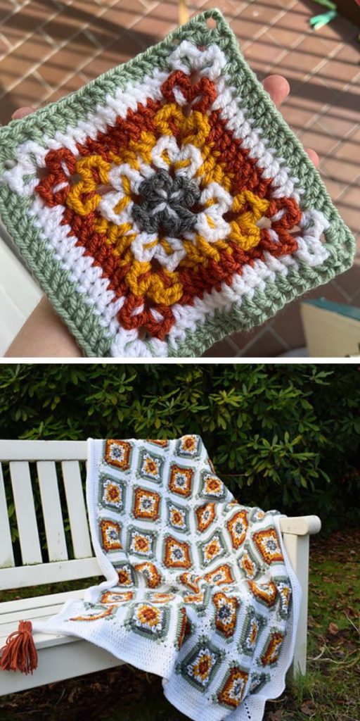 38 Modern Crochet Squares and Blocks for the Stunning Projects
