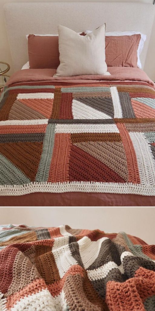 27 Quick And Easy Chunky Crochet Blanket Patterns to Try Them