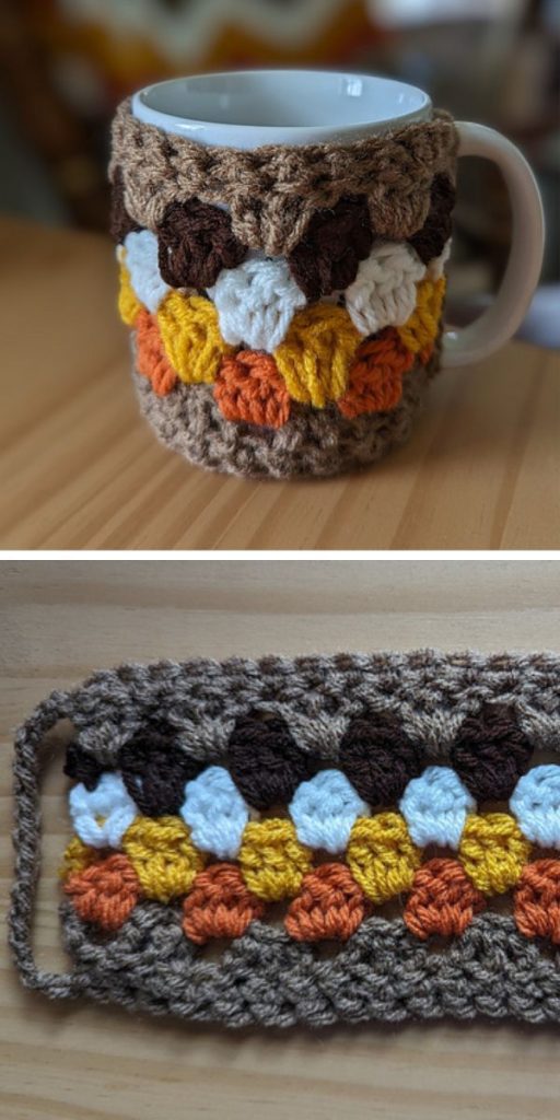 26 Cute Crochet Cup Cozies Free Patterns for Comfort Every Day