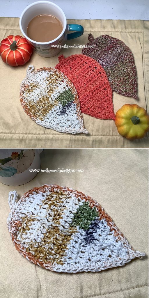 26 Free Crochet Coaster Patterns for Relaxing Autumn Evenings