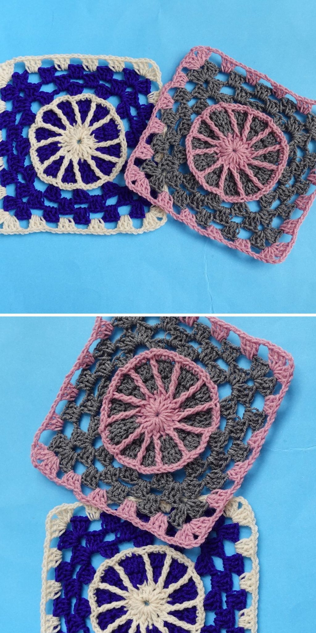 26 Crochet Ideas for Squares and Blocks with Free Patterns