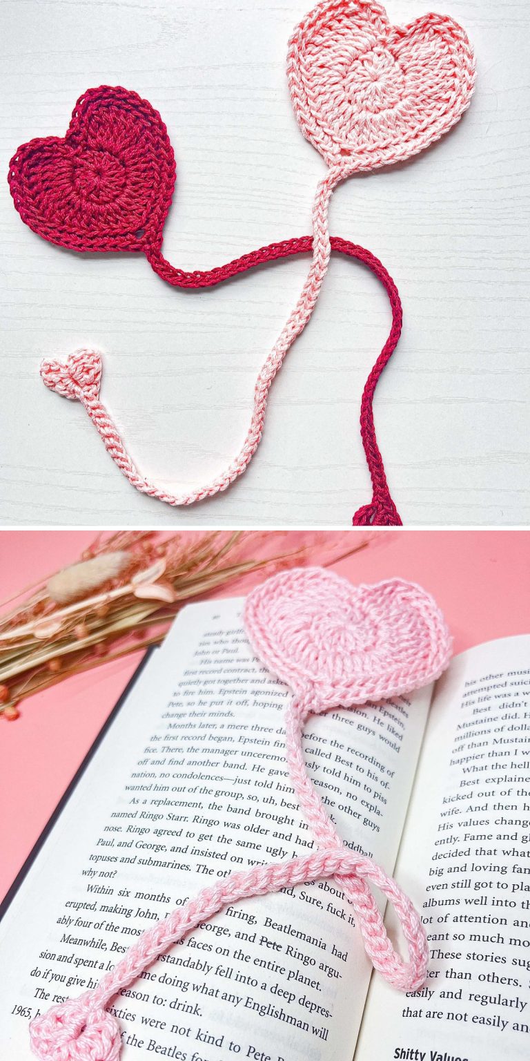 25 Free Crochet Bookmark Patterns for Charming Designs
