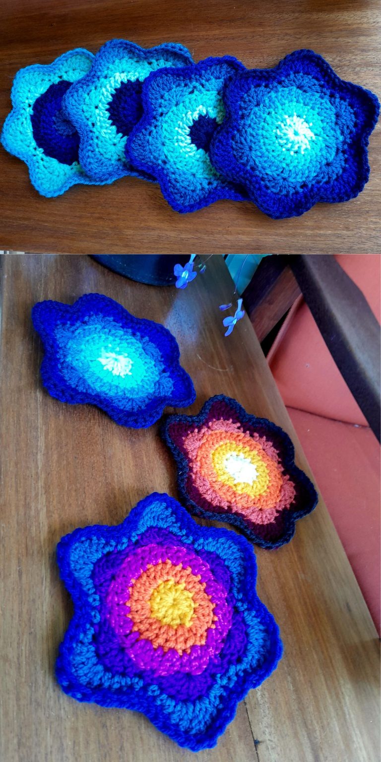 27 Beautiful Crochet Coaster Patterns to Make in Spring 2025