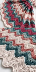 25 Free Crochet Chevron Blanket Patterns for Cozy Home Decor