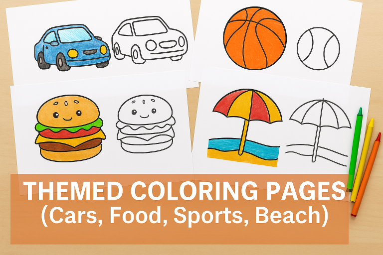 Free Printable Coloring Pages for Kids & Adults | 1001Patterns