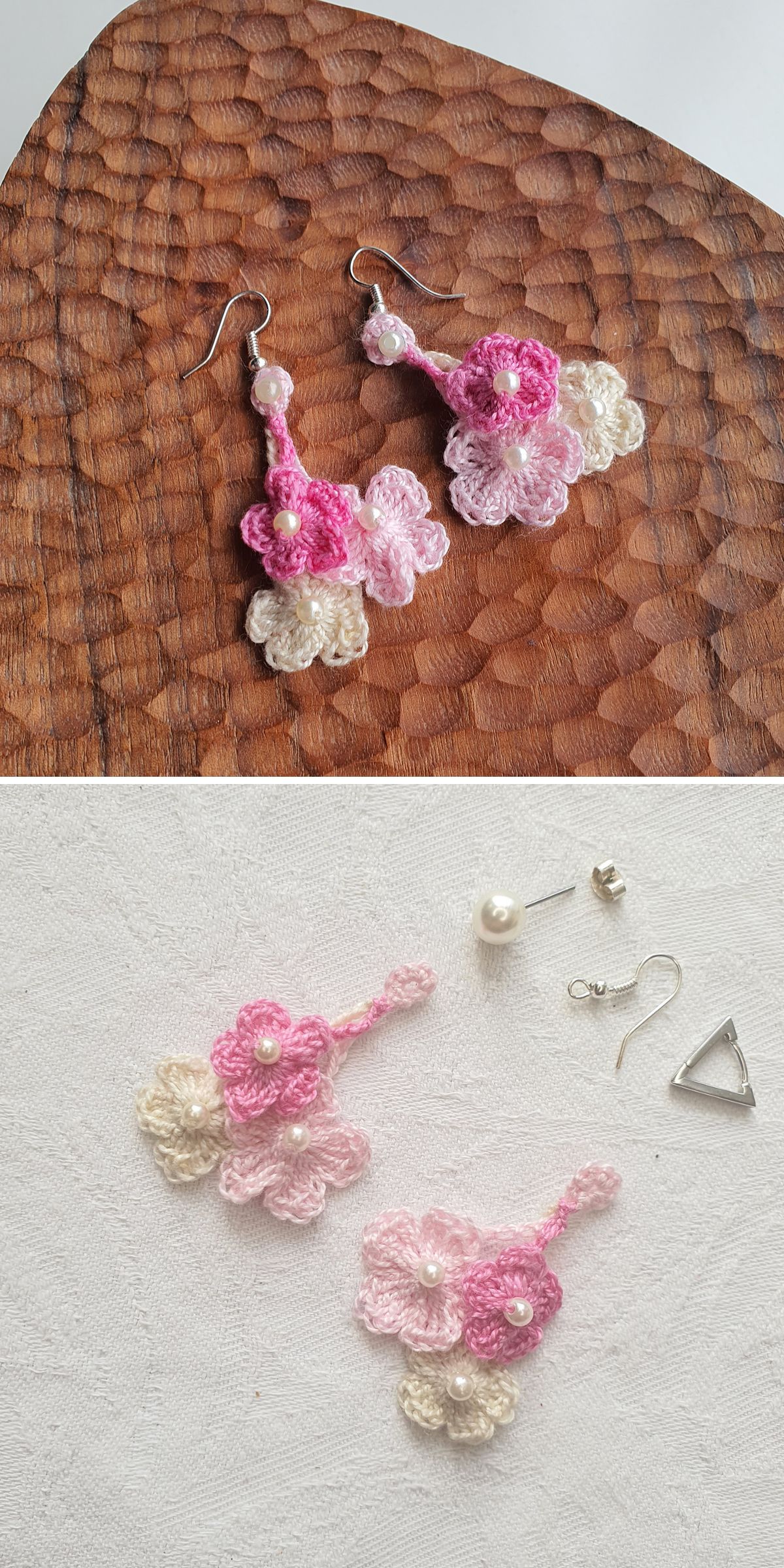 12 Beautiful Free Crochet Earrings Patterns to DIY Fast