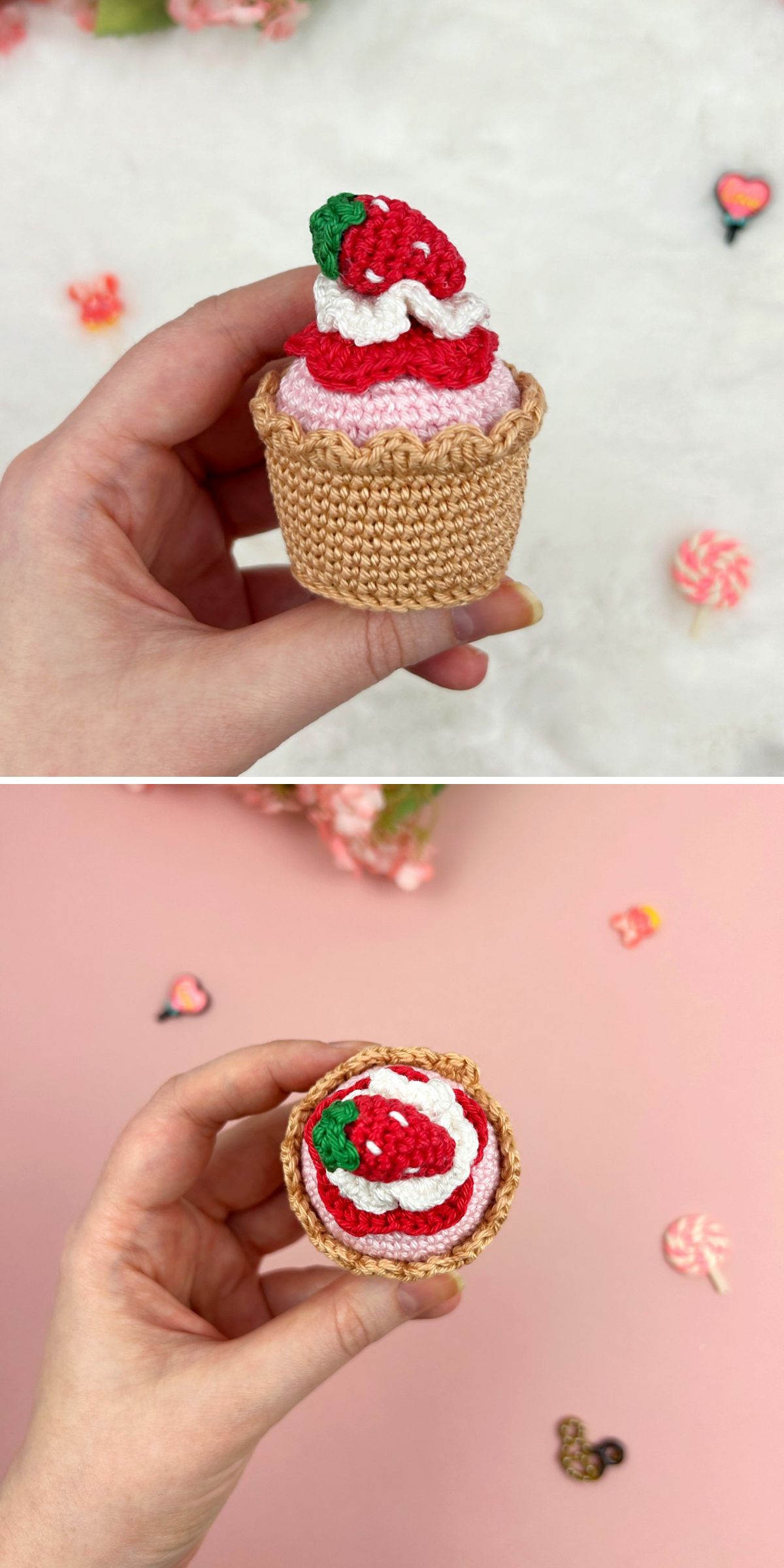 12 Free Amigurumi Food Crochet Patterns Inspired by Desserts