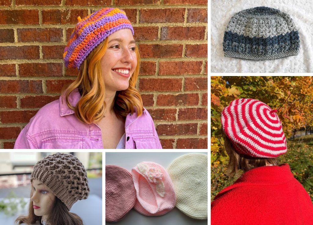 12 Free Crochet Beret Patterns That Will Never Go Out of Style