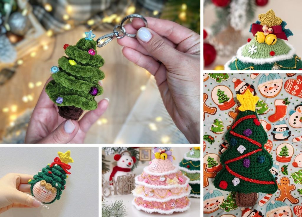 Free Crochet Christmas Tree Pattern for Holiday Home Decor