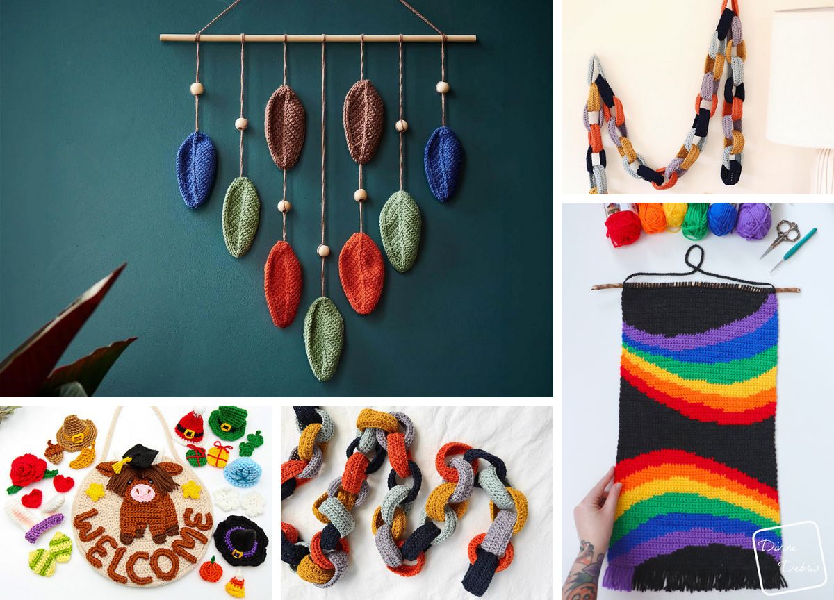 Free Crochet Wall Hanging Patterns for Beautiful Home Decor